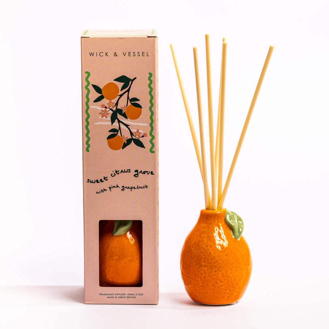 Wick & Vessel - Orange Fruit - Reed Diffuser - 100ml – AlletDufte.de